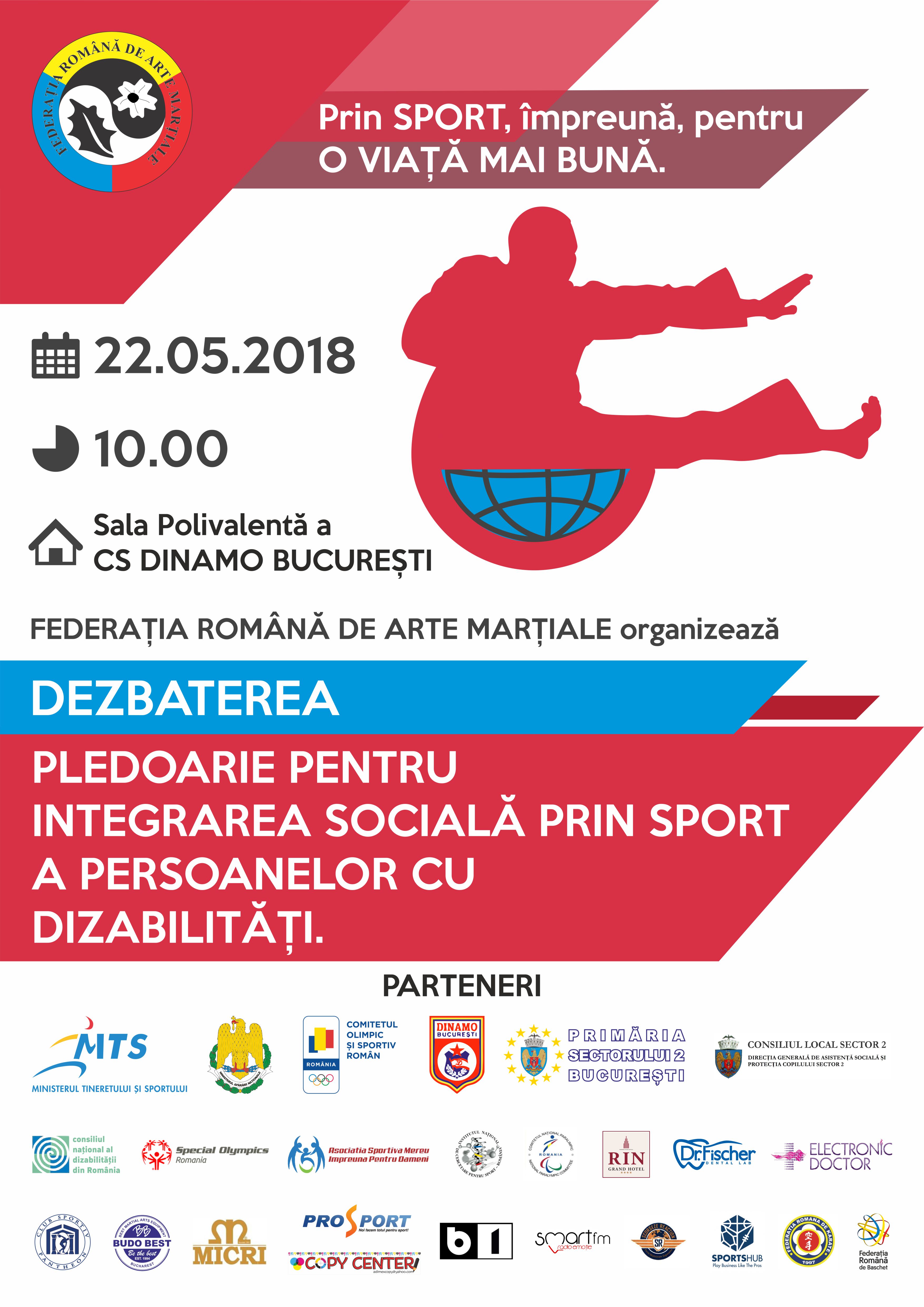 Conferinţa „PLEDOARIE PENTRU INTEGRAREA SOCIALĂ PRIN SPORT A ...